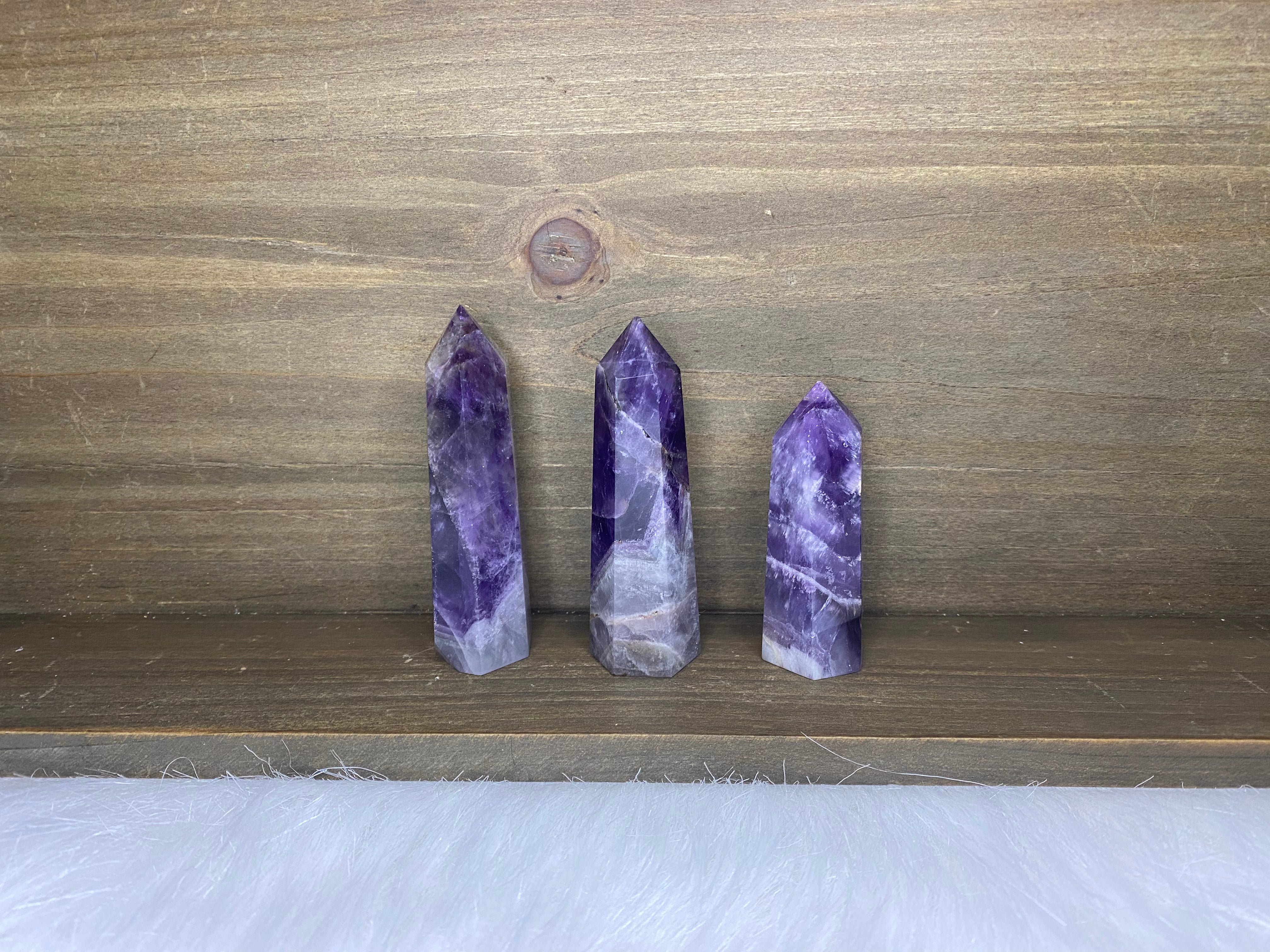 Amethyst Towers – CandleCottageCrafts
