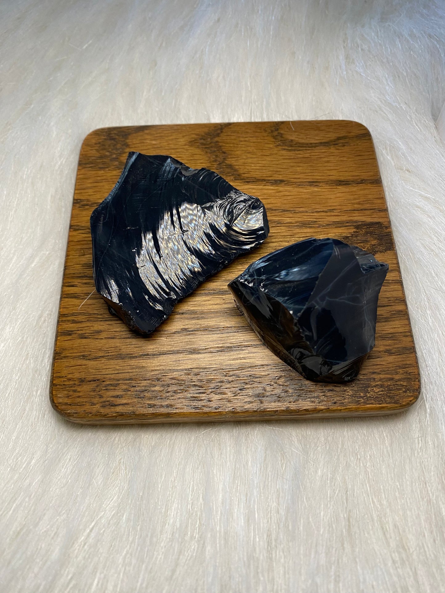 Obsidian free form – CandleCottageCrafts